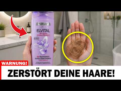⚠️ SHAMPOO-WARNUNG: 6 Marken schaden Haaren und Kopfhaut (2 wirklich sichere Marken)