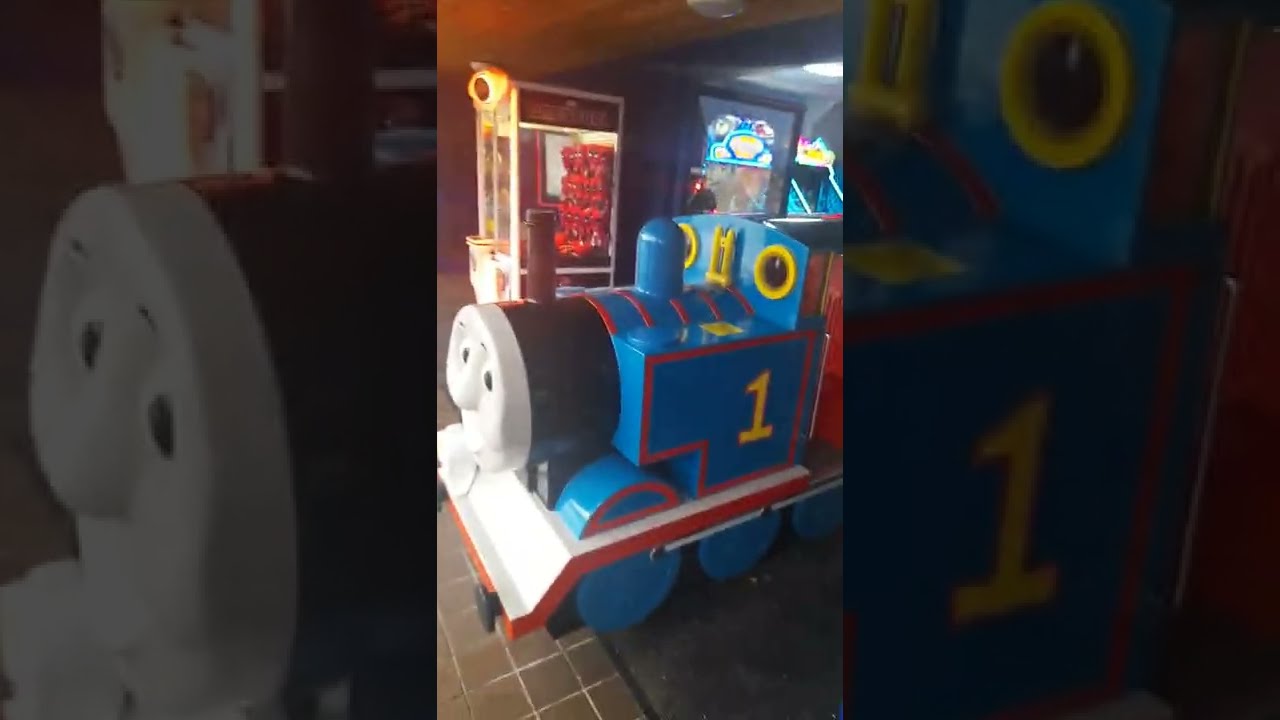 R.G Mitchell Big Thomas The Tank Engine Kiddie Ride - YouTube