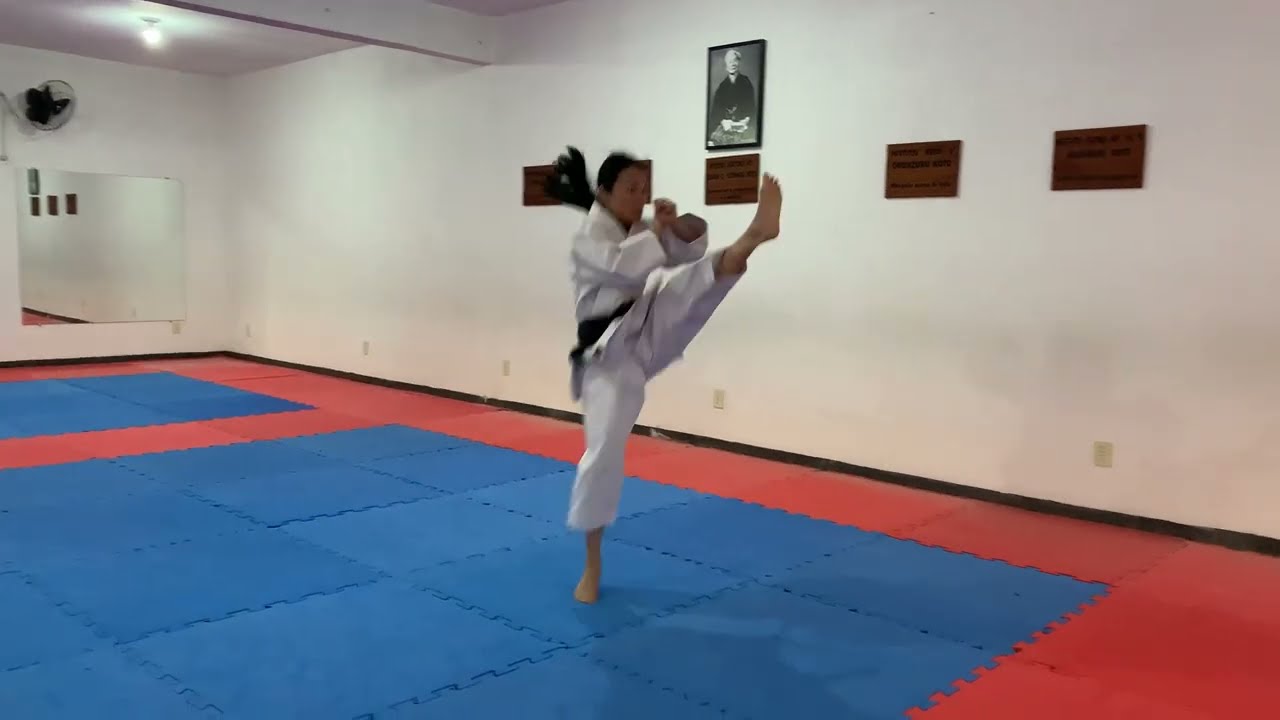 Gankaku Kata Karate Shotokan - YouTube