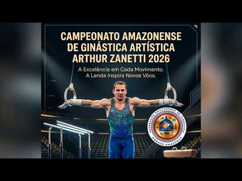 CAMPEONATO AMAZONENSE DE GINÁSTICA ARTHUR ZANETTI 2026| 3º DIA - Manhã