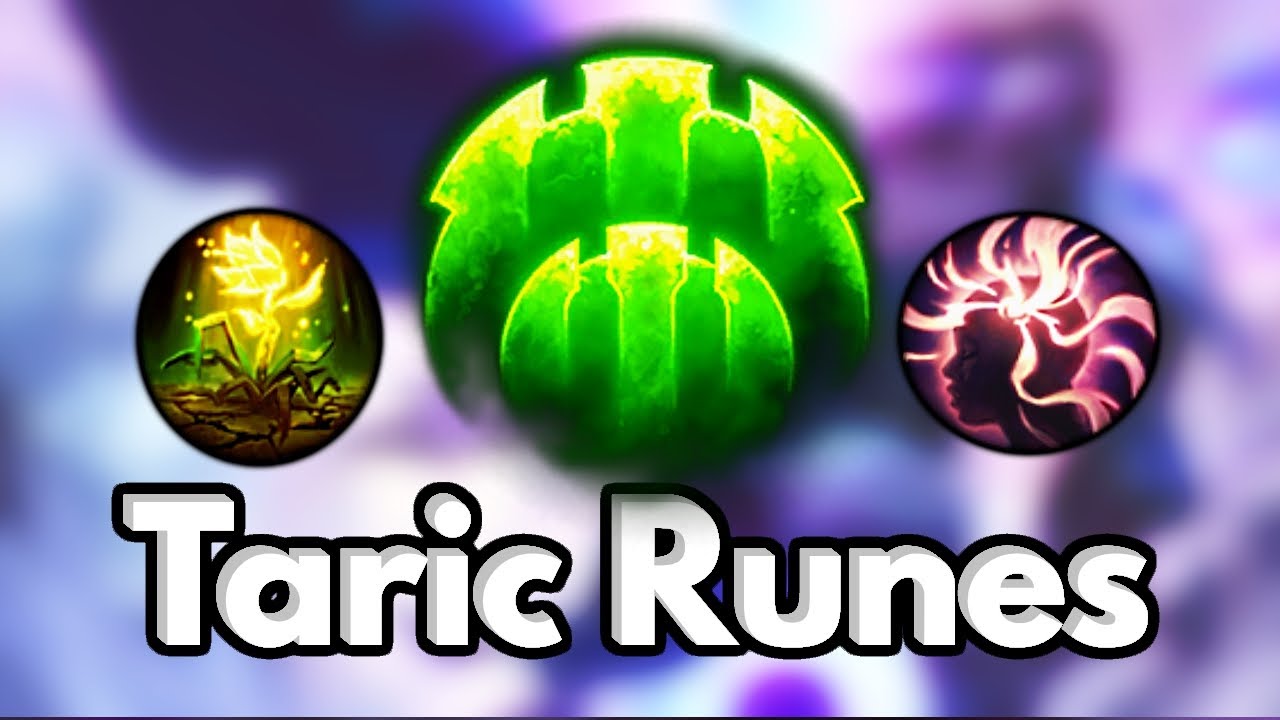 The BEST Taric Runes Season 10 - League of Legends S10 - YouTube