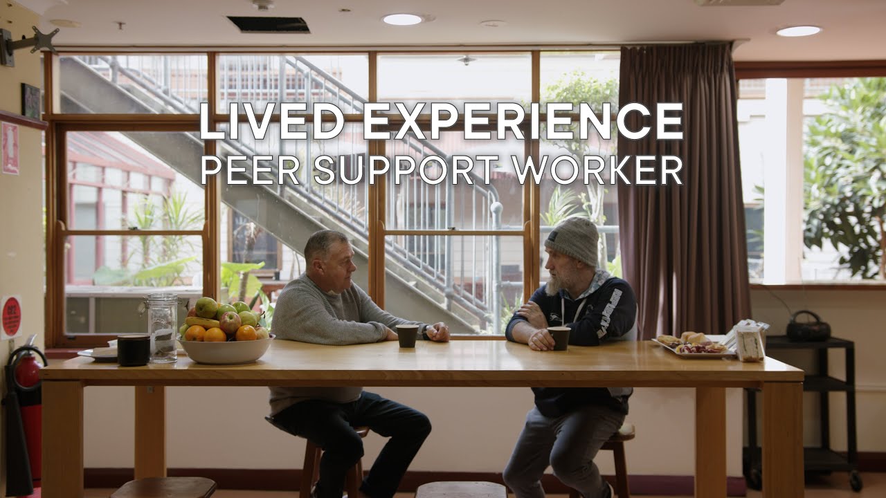 Craig's Experience as a Homelessness Peer Support Worker - YouTube
