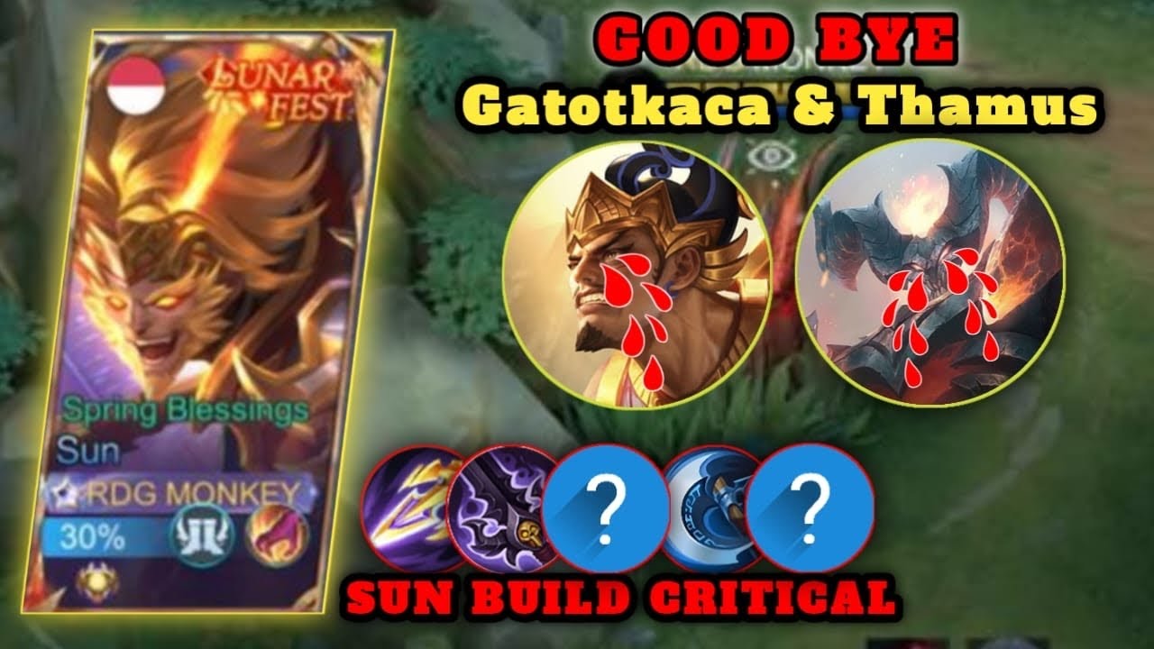 SUN BUILD CRITICAL DEMAGE PALING BAR – BAR EARLY GAME | SUN HYPER BUILD ...
