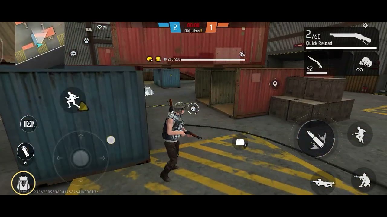 gaming part 23 (garena free fire) with finger sleeves - YouTube