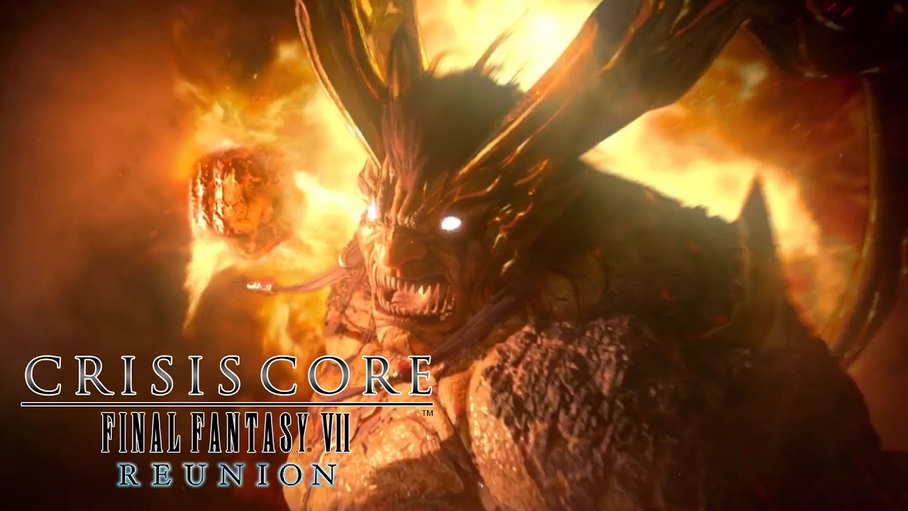 Final Fantasy VII: Crisis Core Reunion - Ifrit Boss Fight / Meeting ...