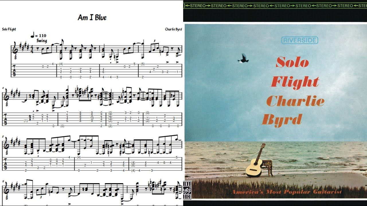 Charlie Byrd - Am I Blue (Transcription) - YouTube