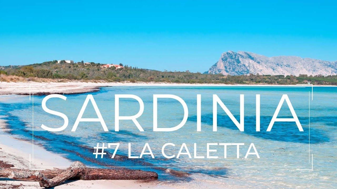 LA CALETTA beach Sardinia Italy (Spiaggia La Caletta Sardegna Italia ...