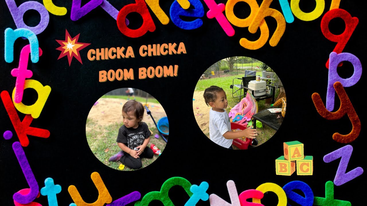 Alphabet Letters and Chicka Chicka Boom Boom! - YouTube