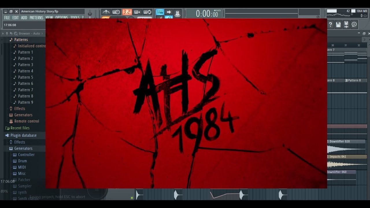 American Horror Story: 1984 Main Theme FL Studio Remake - YouTube