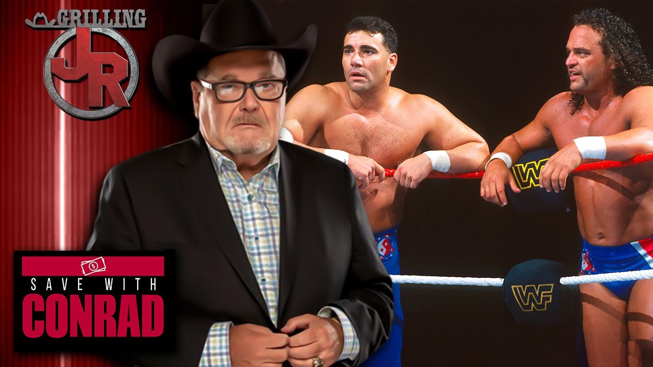 Jim Ross calls The British Bulldog & Owen Hart c vs Doug Furnas & Phil ...
