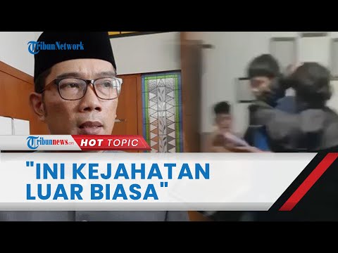 Ridwan Kamil Geram soal Gadis 14 Tahun yang Diculik dan Dirudapaksa: Tangkap Pelaku dan Hukum Berat!