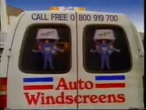Advert - Auto Windscreens - 1993 - YouTube