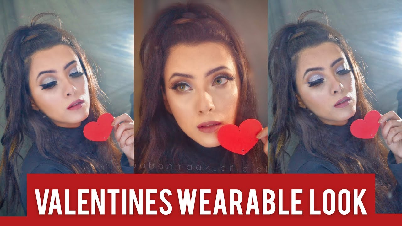 Valentines day look/Soft valentines day look 2020 - YouTube