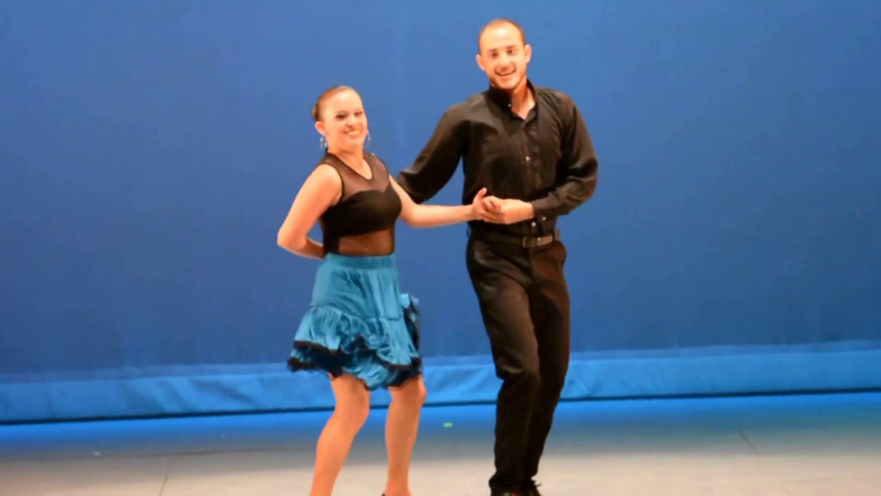 salsa Swing Costa rica -Encuentro de baile folklorico en Pareja - YouTube