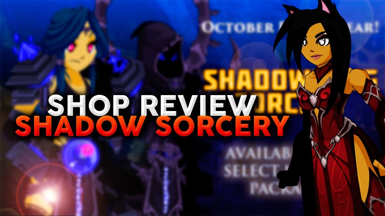 =AQW= Shadow Sorcery Set - Shop Review (Tier 1) - YouTube