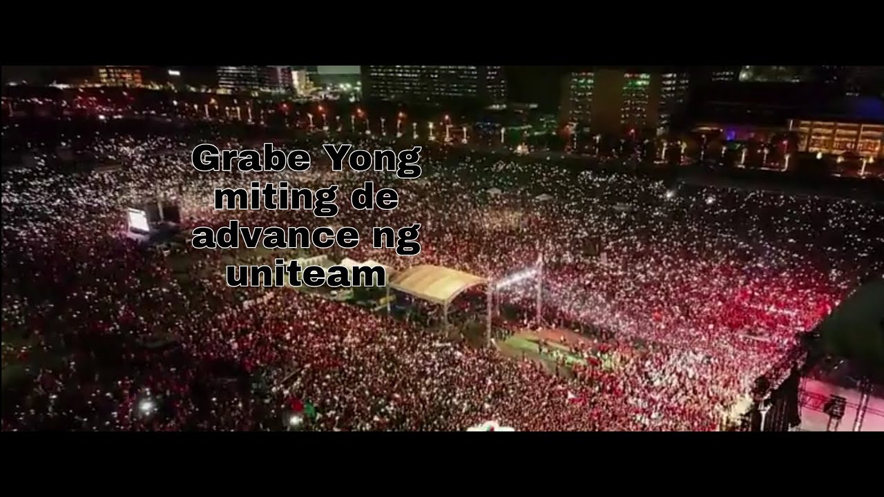 Miting de avance grand unity - YouTube