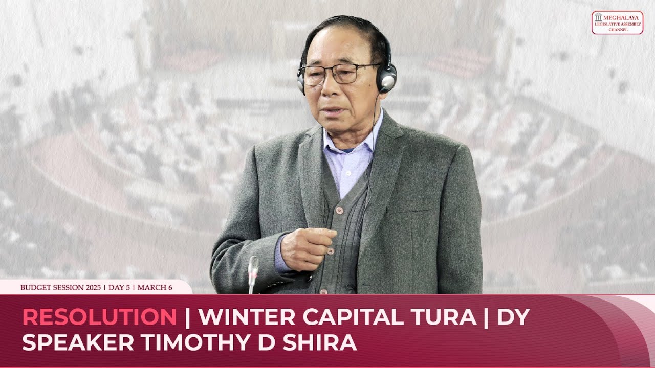 Resolution | Winter Capital Tura | Dy Speaker Timothy D Shira - YouTube