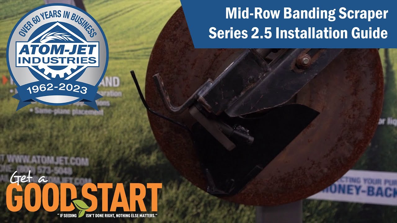 Atom-Jet Mid Row Bander Series 2.5 Installation Guide - YouTube