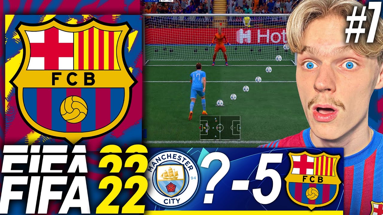 MASSIVE PENALTY FOR KDB IN THE UCL SEMI-FINAL!! 😳😨 FIFA 22 Barcelona ...
