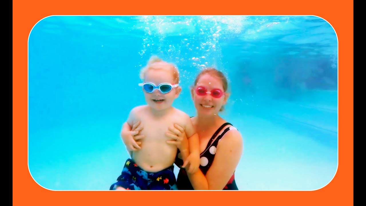 Hotel Swimming at the Marriot - YouTube