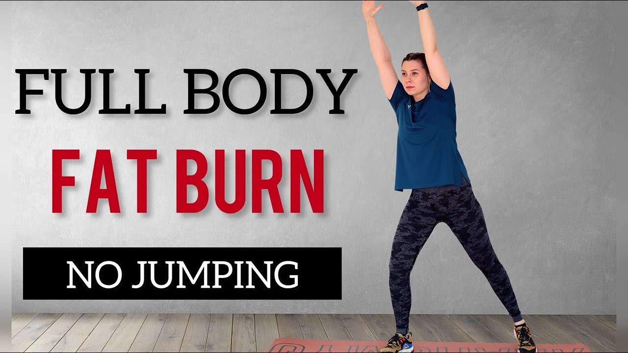 30 min Full Body Fat Burn workout /No Jumping / No Equipment / Home ...