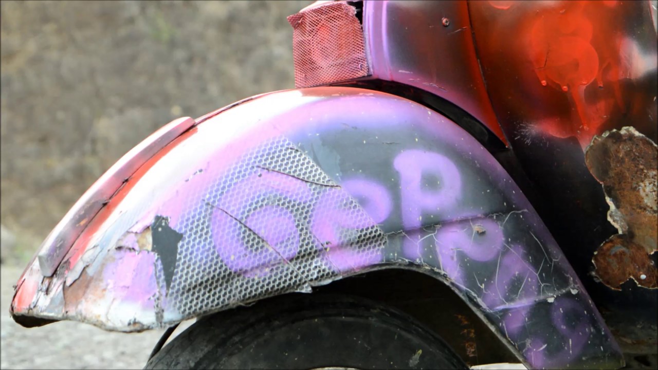 Vespa p150s strada tahun 1980 - YouTube
