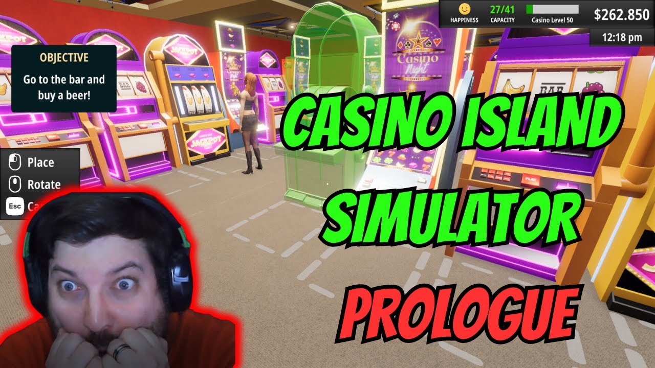 🔴LIVE🔴Casino Island Simulator Prologue: First Time Playthrough - YouTube