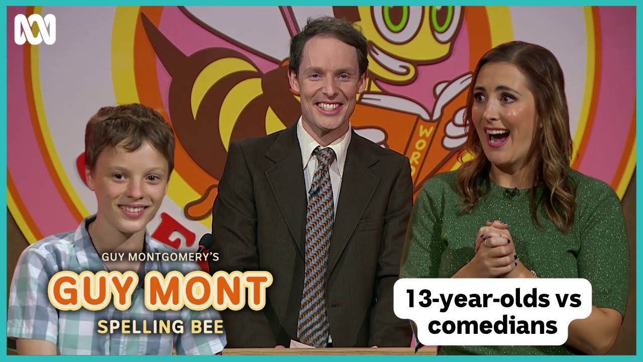 13-year-olds vs comedians | Guy Montgomery's Guy Mont Spelling Bee (NZ ...