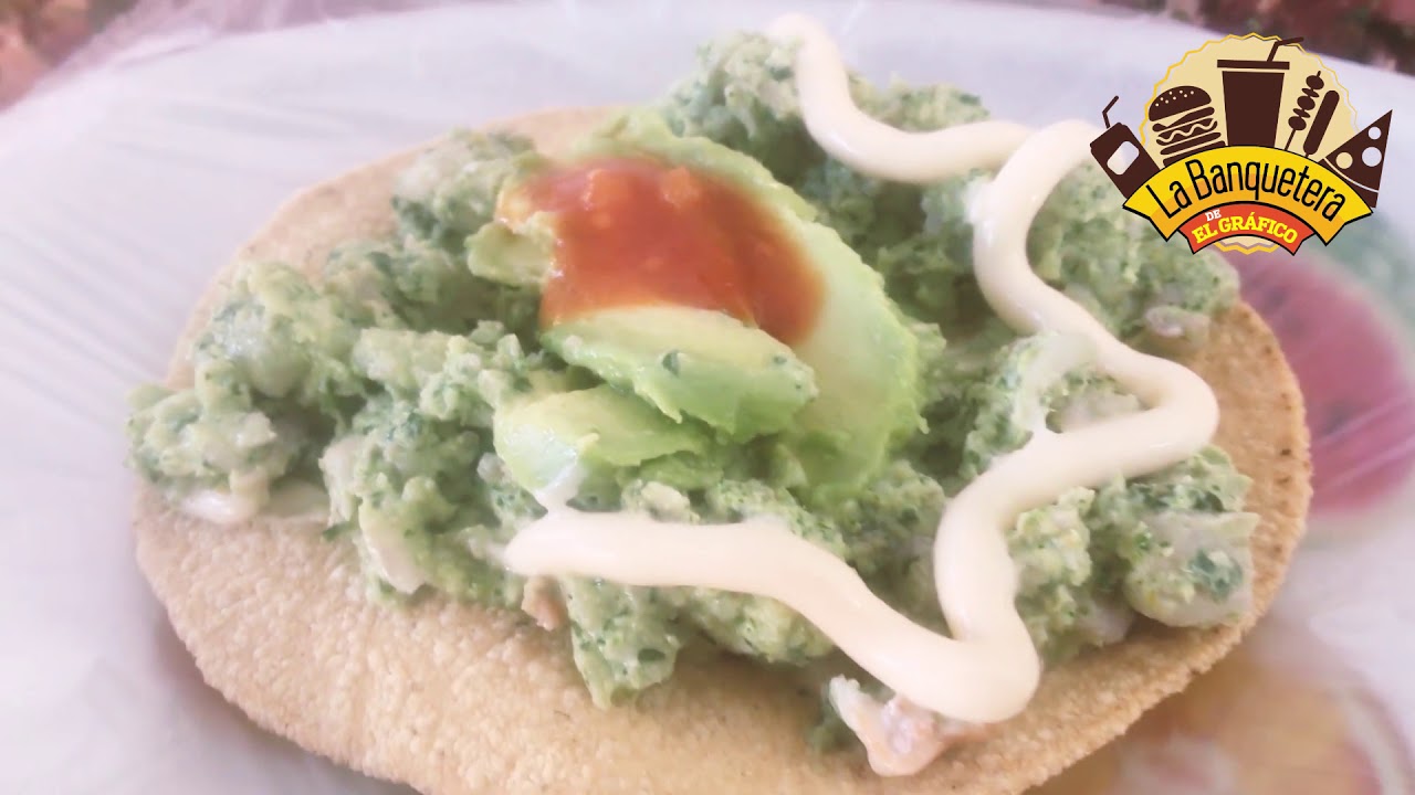 LA BANQUETERA: Tostadas de aguachile, ¡como ningunas! - YouTube