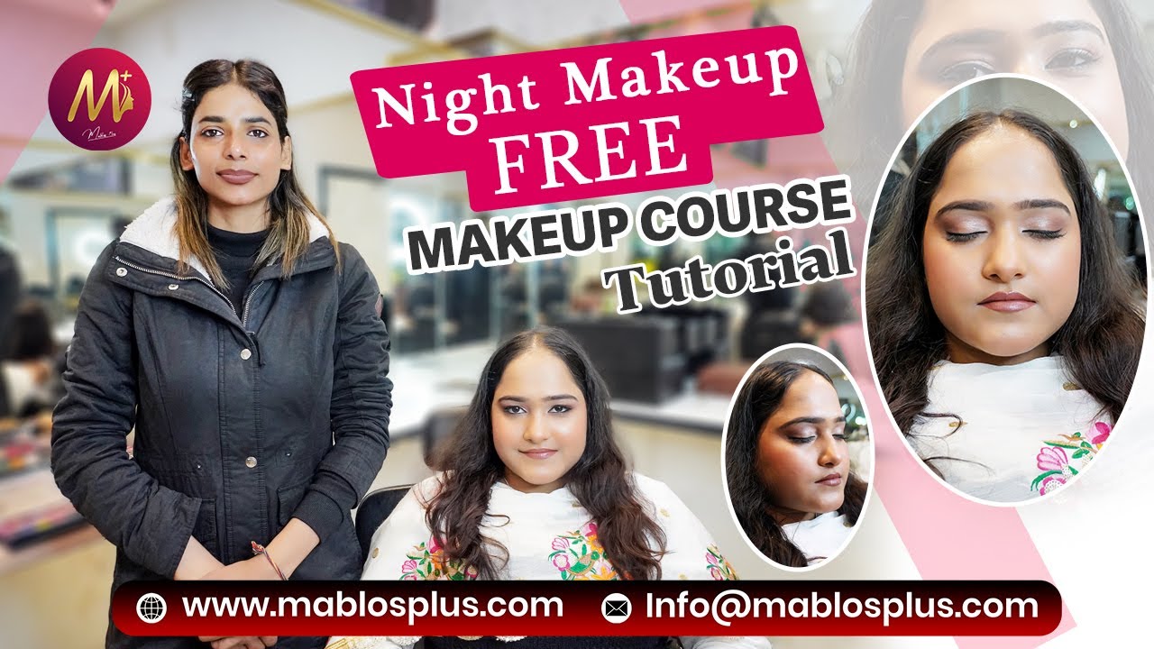 Night Makeup | Online Free Makeup Course | Cosmetology Course ...