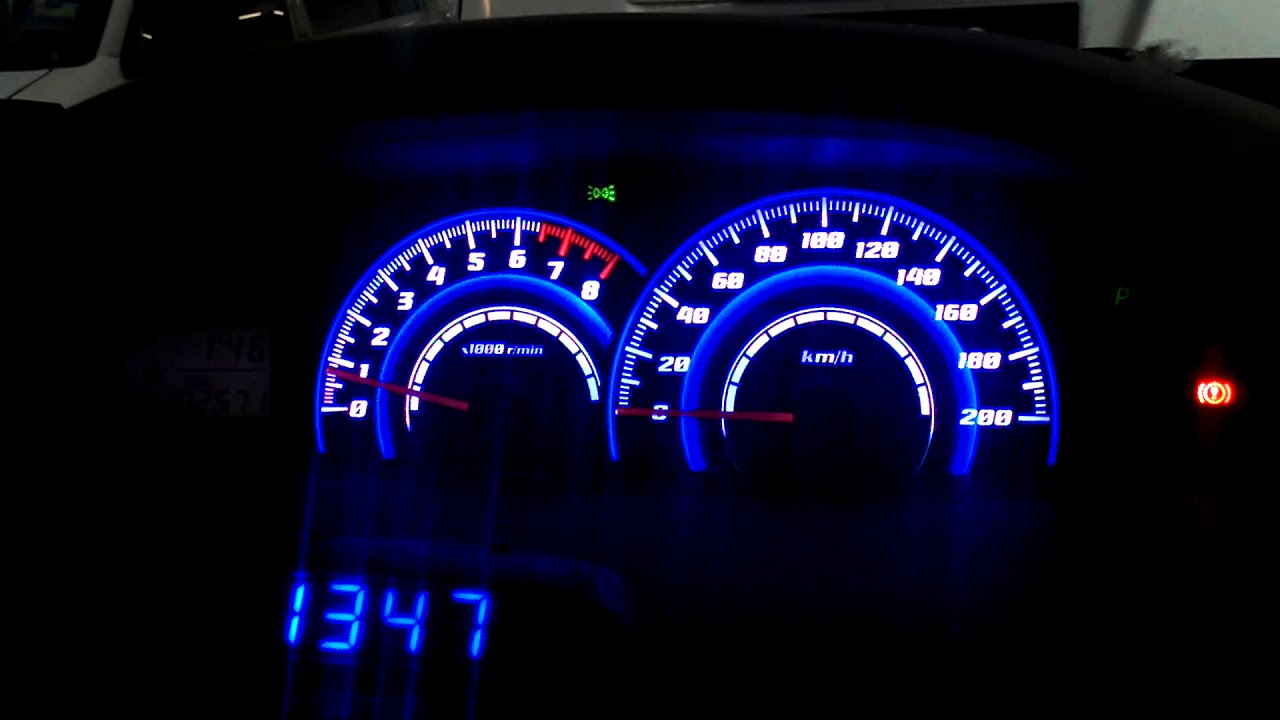 Vios meter Modified LED - YouTube