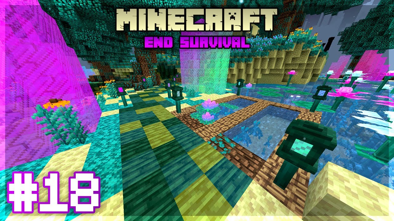Farming and Path Making! | Minecraft End Survival - E18 - YouTube