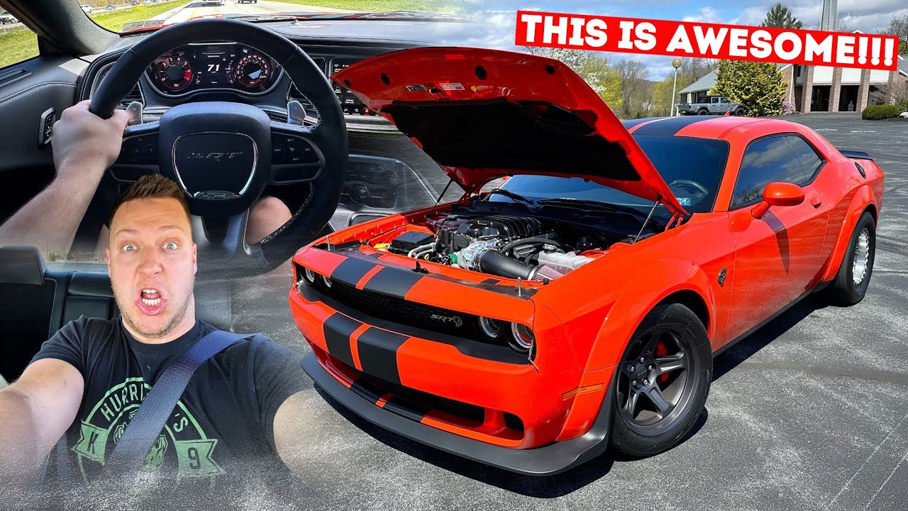 FIRST DRIVE in My 1,200HP Kong Supercharged HELLCAT SUPERSTOCK ...