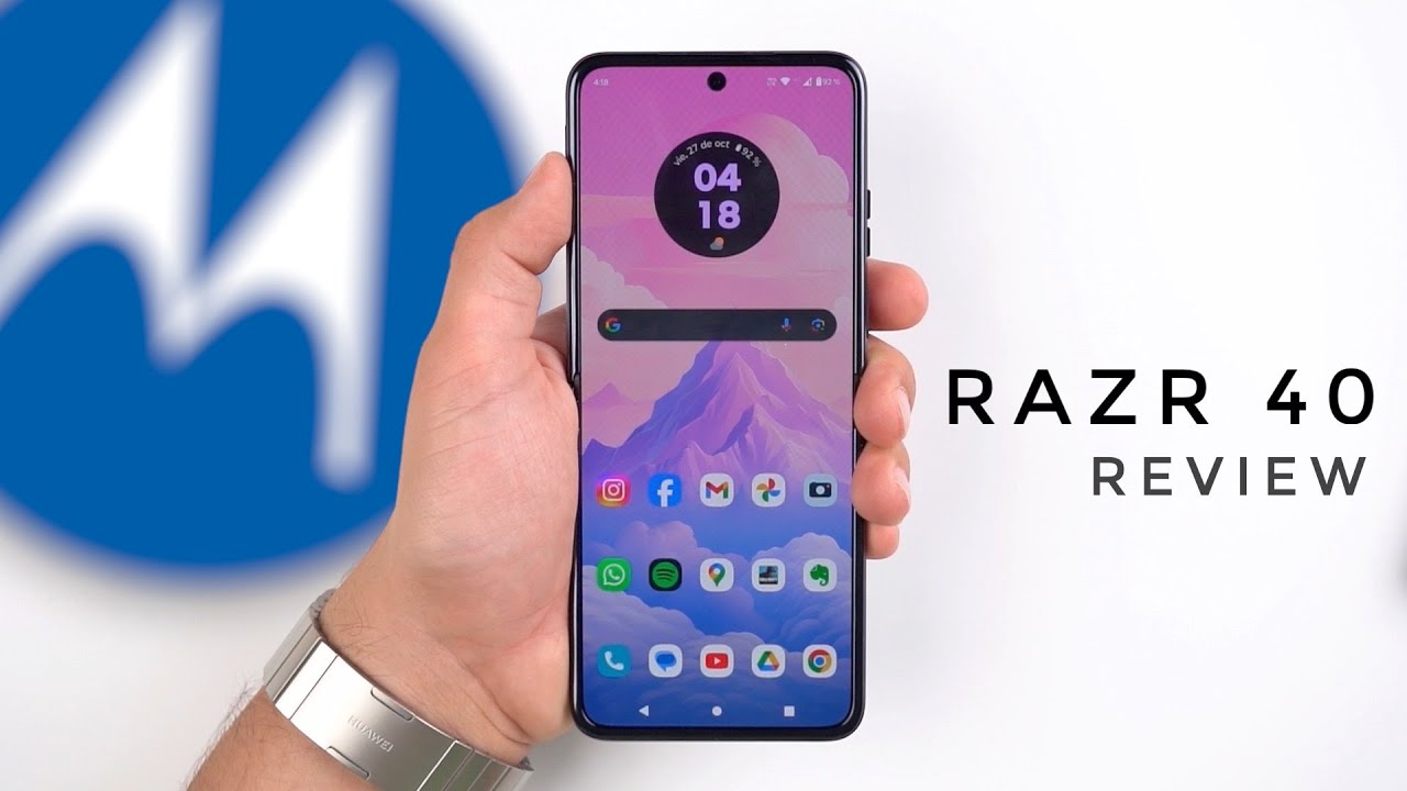 Review: Motorola RAZR 40 - YouTube