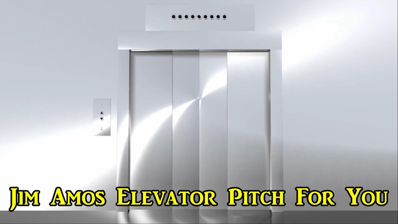 Jim Amos Elevator Pitch For You - YouTube