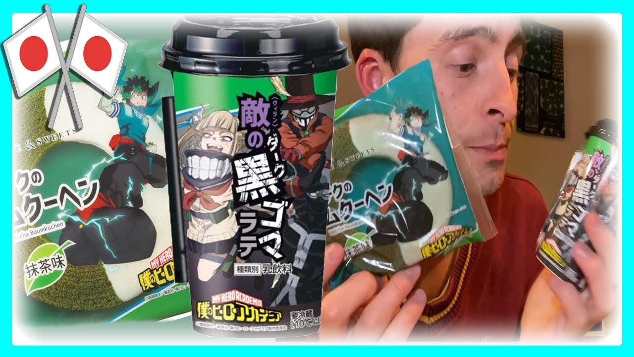My Hero Academia Snacks in Japan! - Family Mart Collab [🍘Snacks in ...