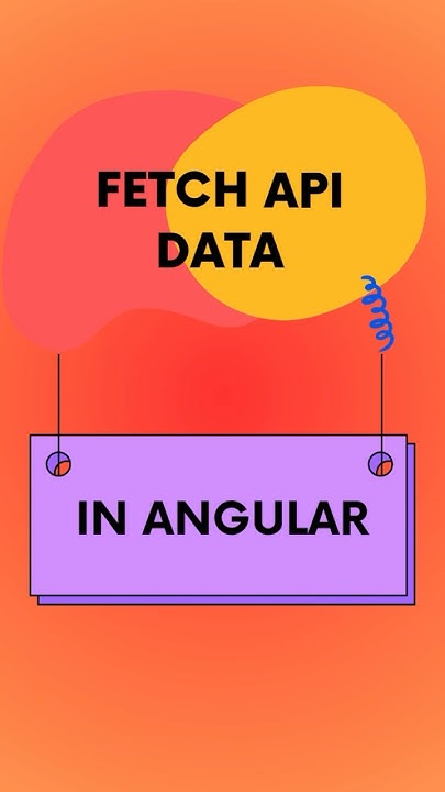 Day 2: Fetch API Data in Angular the Right Way 🌐 - YouTube