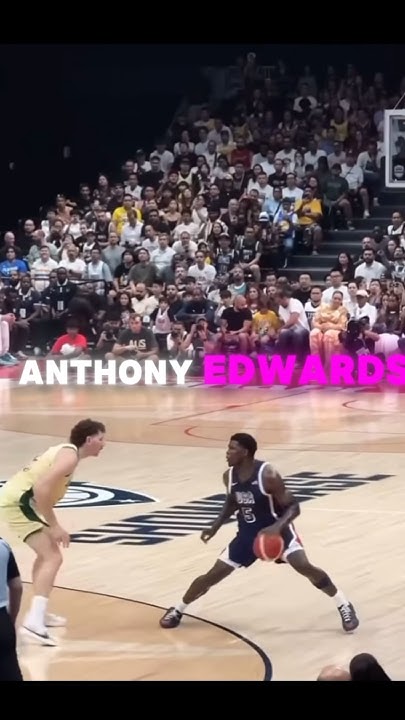 Anthony Edwards TAKES OVER team USA🔥#dunk #basketball #nba #trickshots #usabasketball # ...