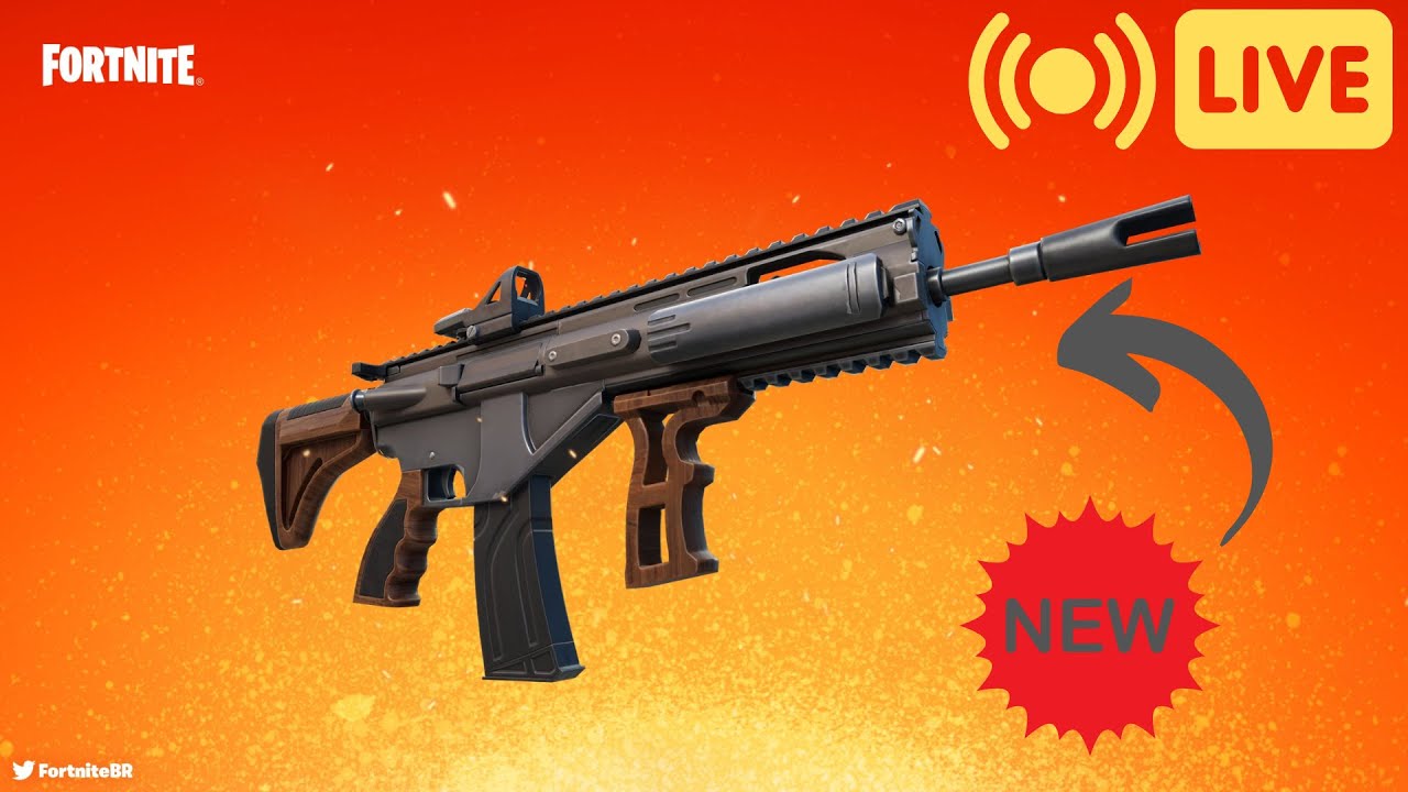 *LIVE* NEW GUN!! RED EYE VAULTED 😭 GETTING WINS IN FORTNITE! - YouTube