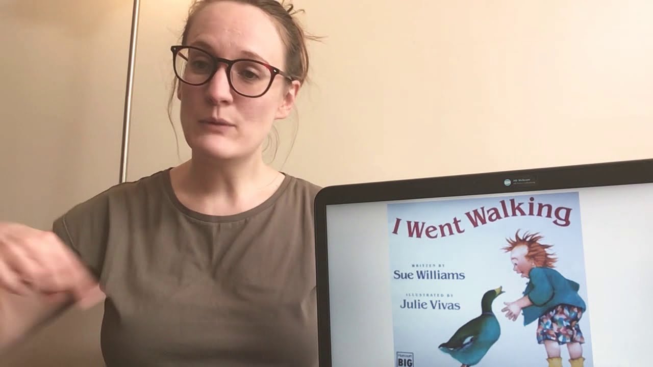 ‘I Went Walking’ Makaton signed story with symbols - YouTube