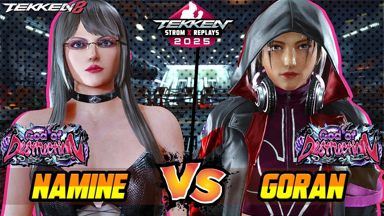 Tekken 8 – Princess Namine (ANNA) vs Goran (JUN KAZAMA) – T8 SEASON 2 ...