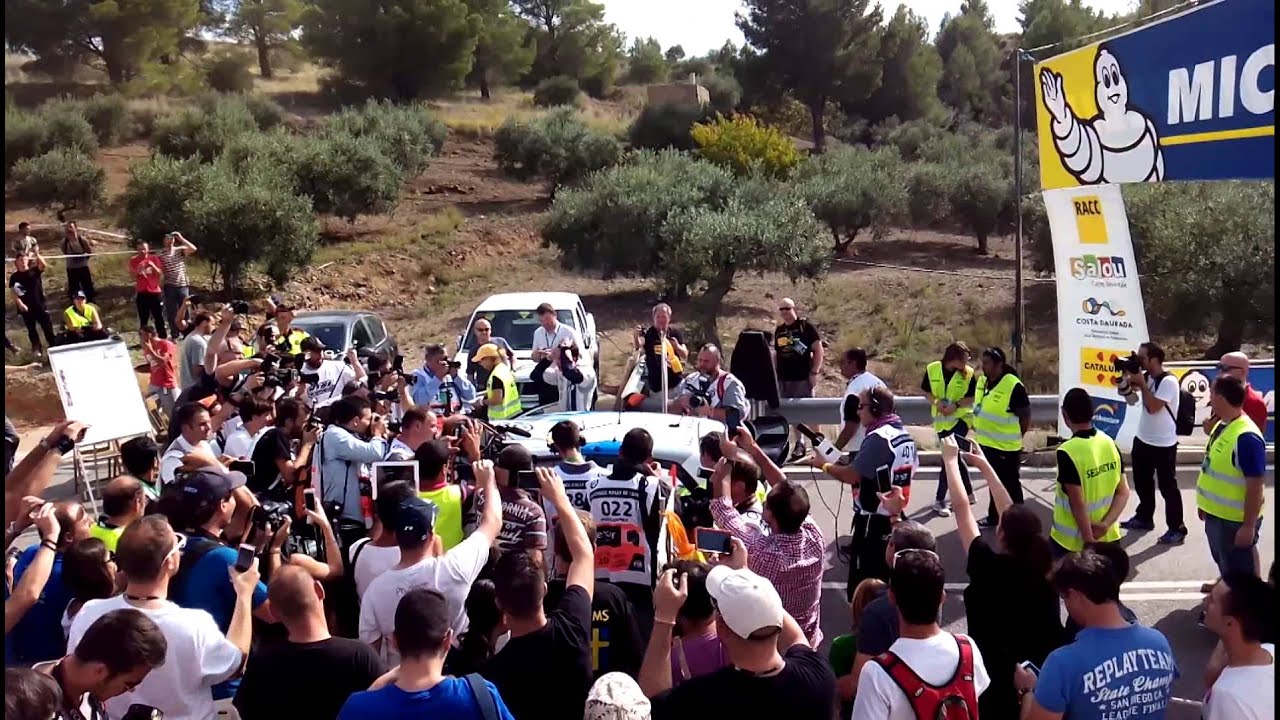 Sebastian Ogier wins WRC 2014 in Spain RallyRacc - YouTube