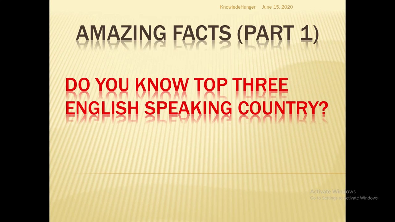 FACTS ABOUT ENGLISH SPEAKING COUNTRIES YouTube facts-about-english-speaking-countries-youtube