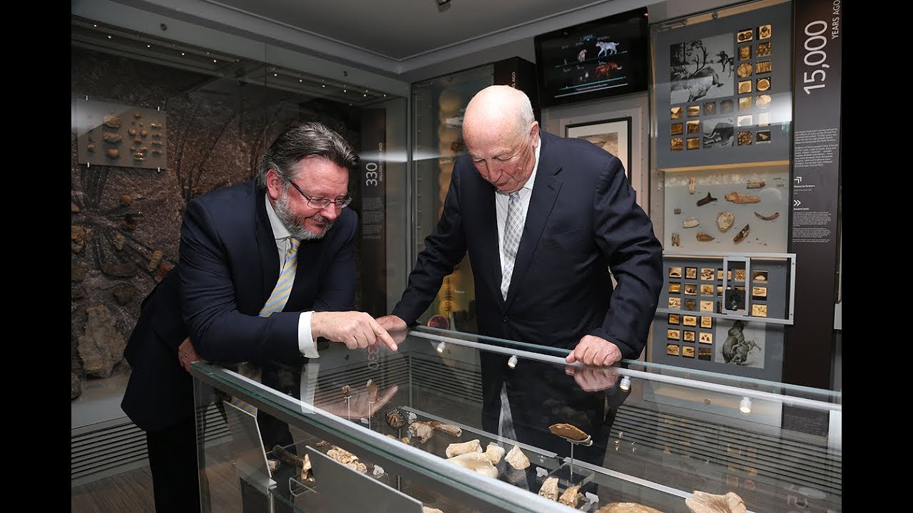 Cllr Barry Lewis and Ros Westwood - Buxton Museum & Art Gallery Launch ...