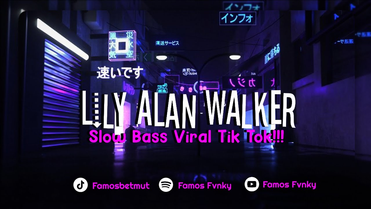 DJ LILY ALAN WALKER || SLOW BASS || VIRAL TIK TOK - YouTube Music