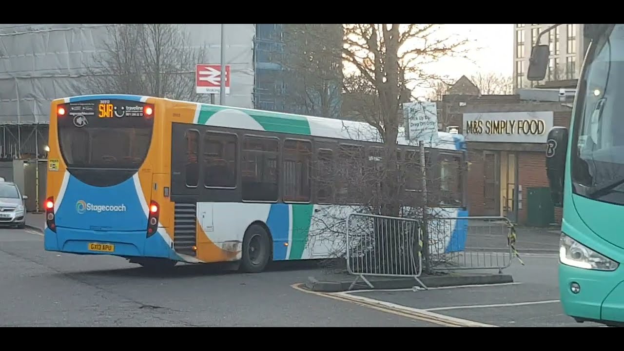 Here is the new livery stagecoach bus 36912 on Rail replacement in ...
