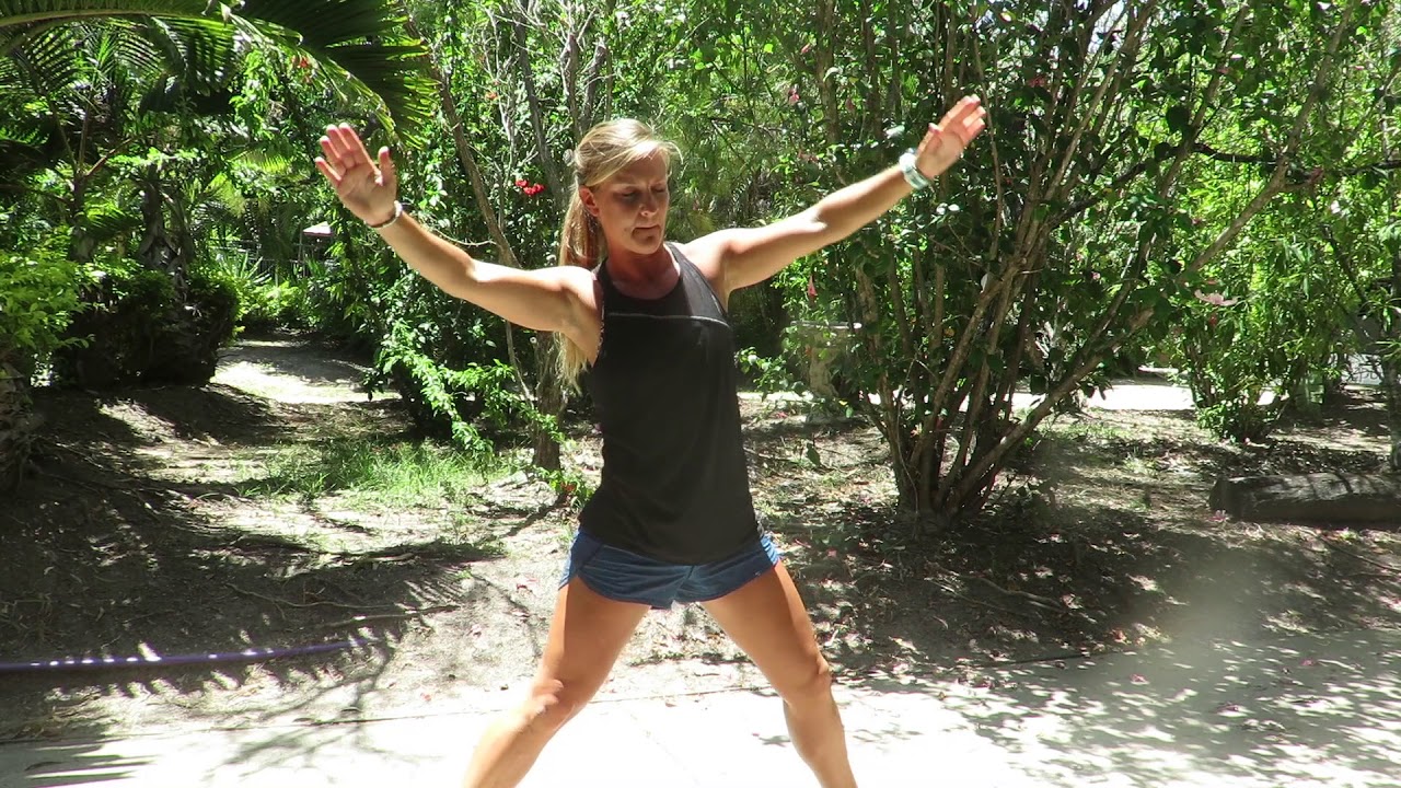 R.U.FIT routine - warrior - YouTube