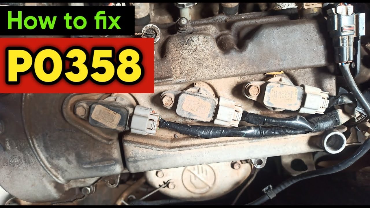 P0358 | p0358 ignition coil h primary secondary circuit | code p0358 | dtc p0358 - YouTube