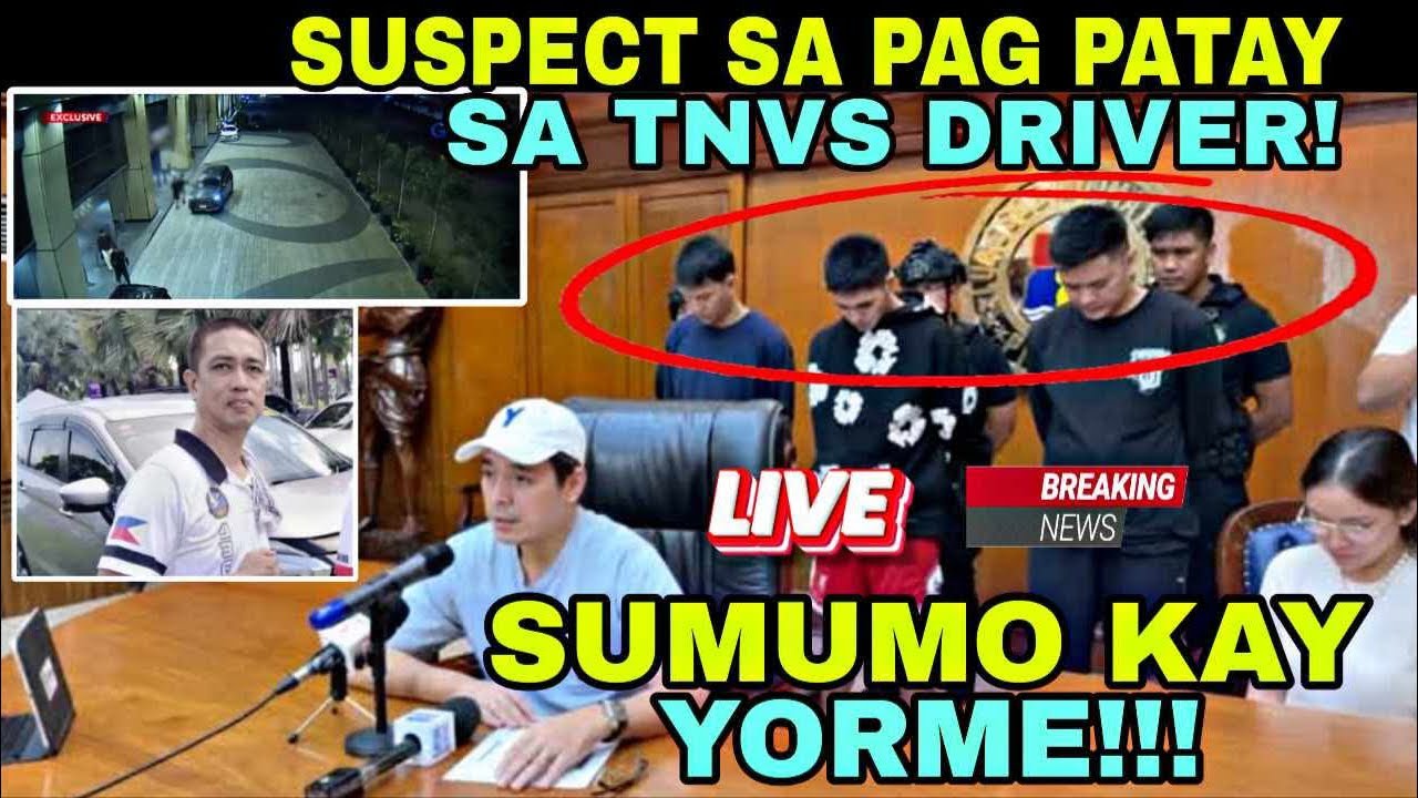 SUSPECT SA PAG PA TAY SA TNVS DRIVER SUMUKO NA! - YouTube