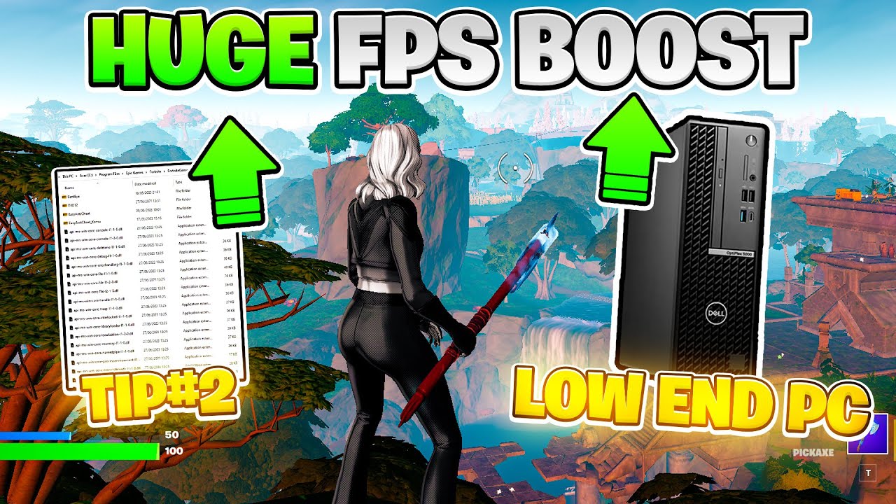 Get 240+ FPS on ANY PC in Fortnite! (FPS BOOST Guide 2023) - YouTube